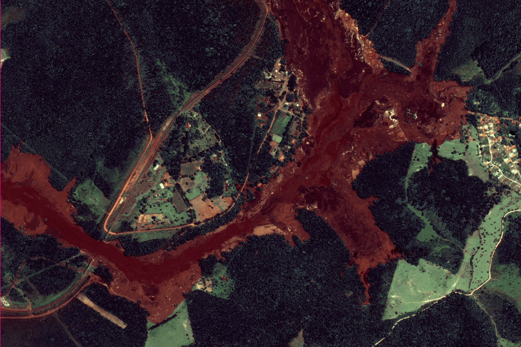 TecTerra disponibiliza imagens de satélite de Brumadinho