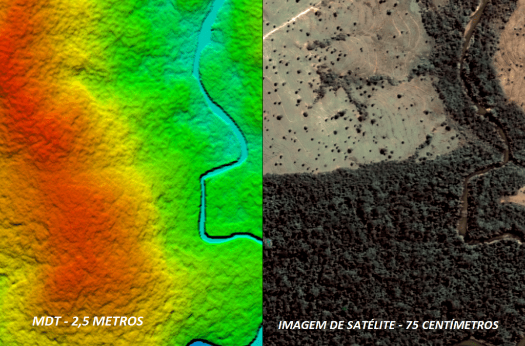 Topografia por satélite - Tecterra